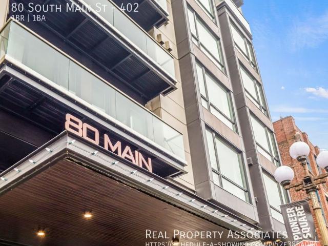 1 BR, 1 BA Apartment 80 South Main St, Seattle, WA 98104