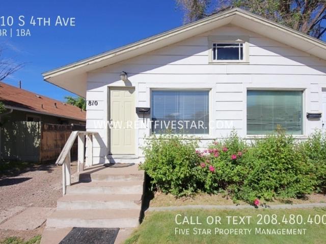 1 BR, 1 BA Apartment 810 S 4th Ave, Pocatello, ID 83201