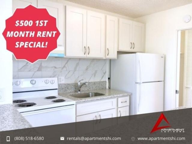 1 BR, 1 BA Apartment 816 Birch Street, Honolulu, HI 96814