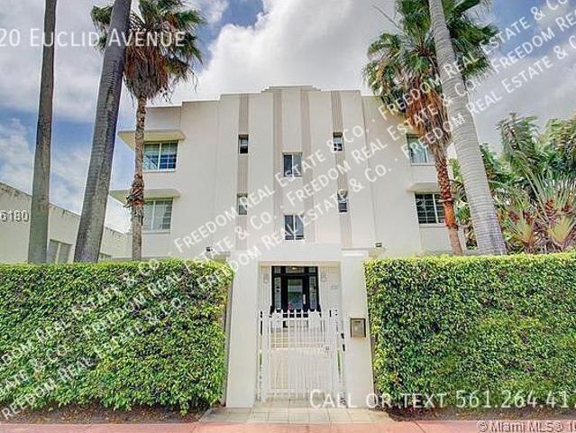 1 BR, 1 BA Apartment 820 Euclid Avenue, Miami Beach, FL 33139