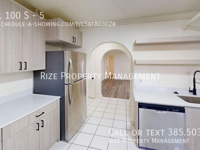 1 BR, 1 BA Apartment 828 E. 100 S, Salt Lake City, UT 84102