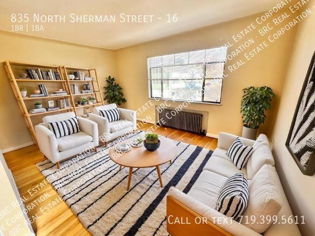 1 BR, 1 BA Apartment 835 North Sherman Street, Denver, CO 80203