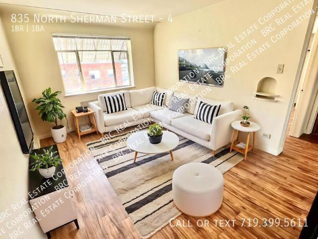 1 BR, 1 BA Apartment 835 North Sherman Street, Denver, CO 80203