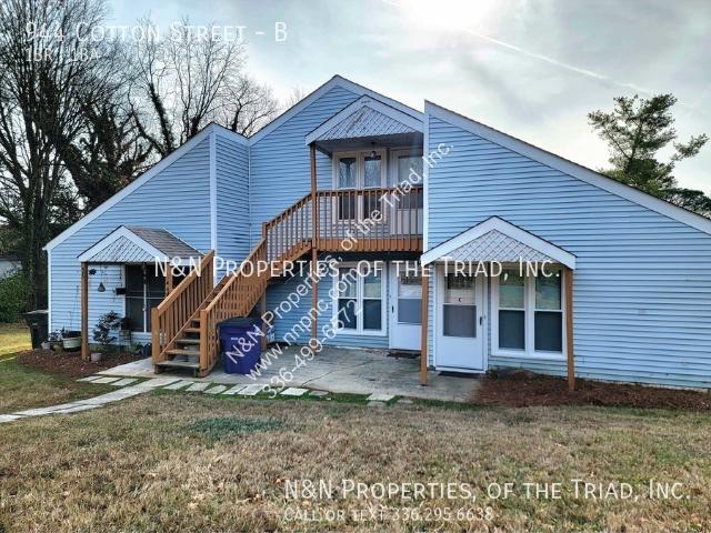 1 BR, 1 BA Apartment 944 Cotton Street, Winston Salem, NC 27101