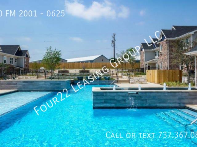 1 BR, 1 BA Apartment 950 FM 2001, Buda, TX 78610