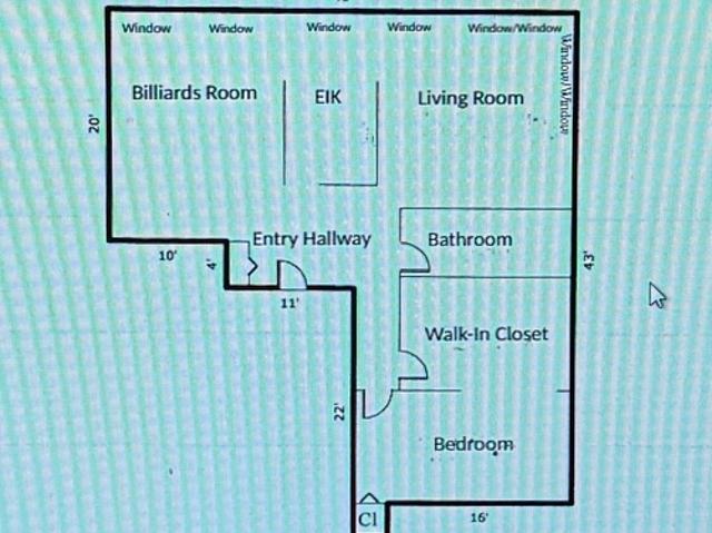 1 BR, 1 BA Apartment 9701 Shore Road, Unit 4B, Kings County, NY 11209