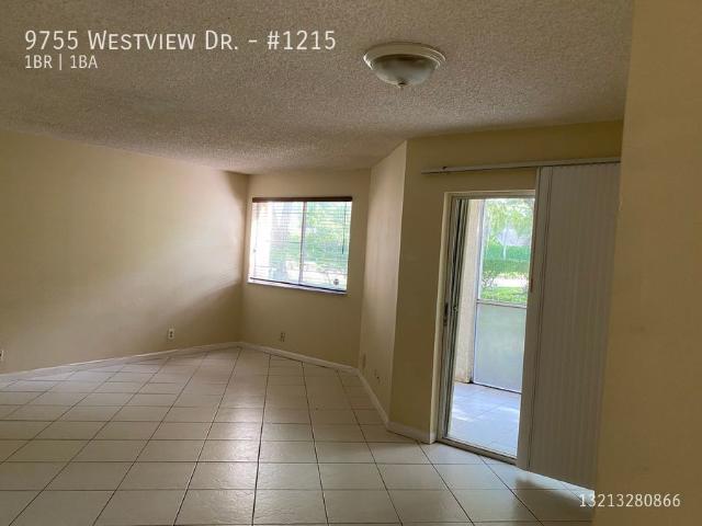 1 BR, 1 BA Apartment 9755 Westview Dr Coral Springs, FL 33076