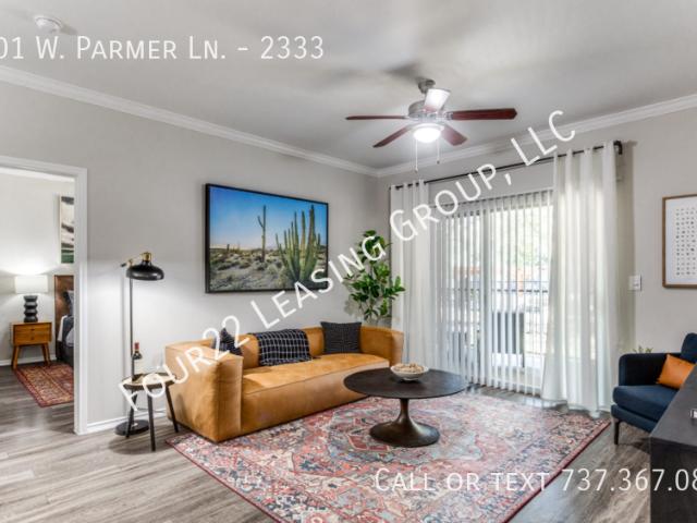 1 BR, 1 BA Apartment 9801 W. Parmer Ln Austin, TX 78717