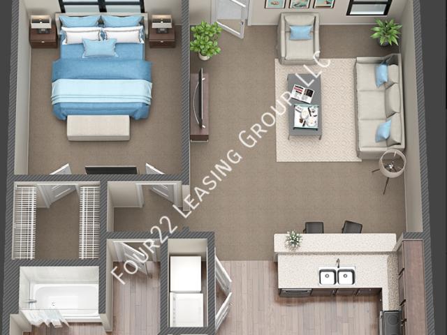 1 BR, 1 BA Apartment 9900 McNeil Dr, Austin, TX 78750