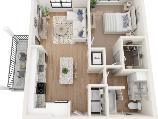 1 BR, 1 BA Apartment 900 SE 3rd Avenue, 1306, Ocala, FL 34471
