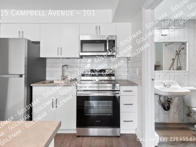 1 BR, 1 BA Apartment 915 Campbell Avenue, Windsor, ON N9B 2J4