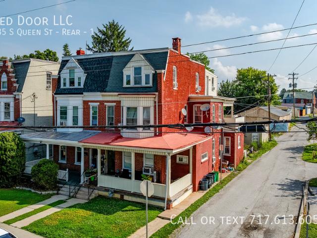 1 BR, 1 BA Apartment 935 S Queen St Rear, York, PA 17403