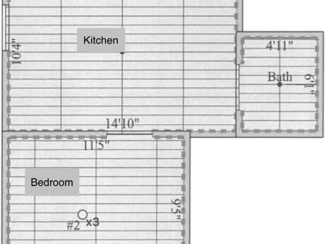 1 Br, 2 bath, Condo 703 W Adams St