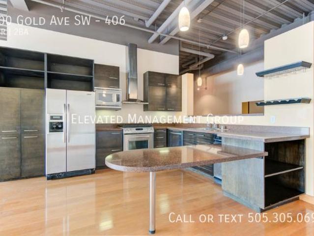 1 Br, 2 bath, Condo 100 Gold Ave Sw