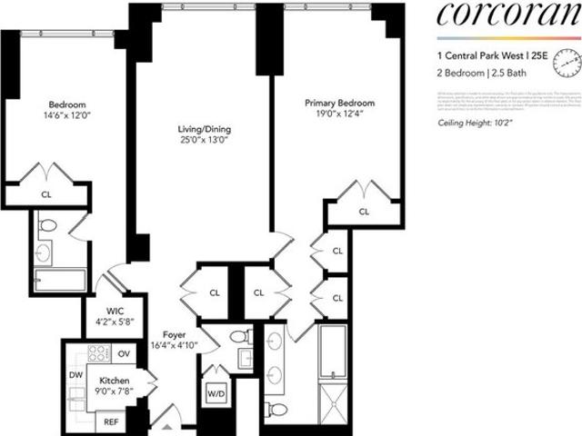1 Central Park W # 25E, New York, NY 10023