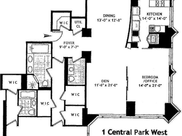 1 Central Park West, Unit 36D | Compass