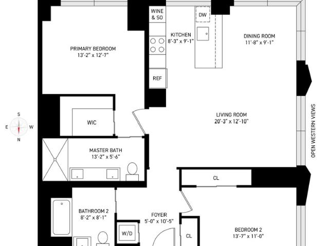 1 City Point, Unit 63H | Compass
