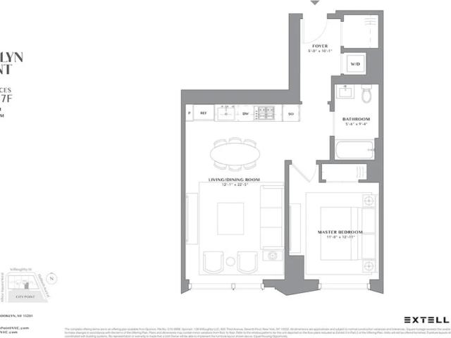 1 City Point, Unit 61F