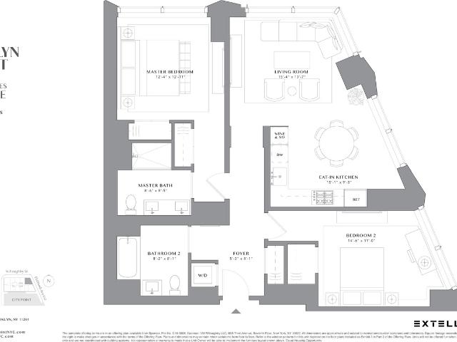 1 City Point, Unit 21E