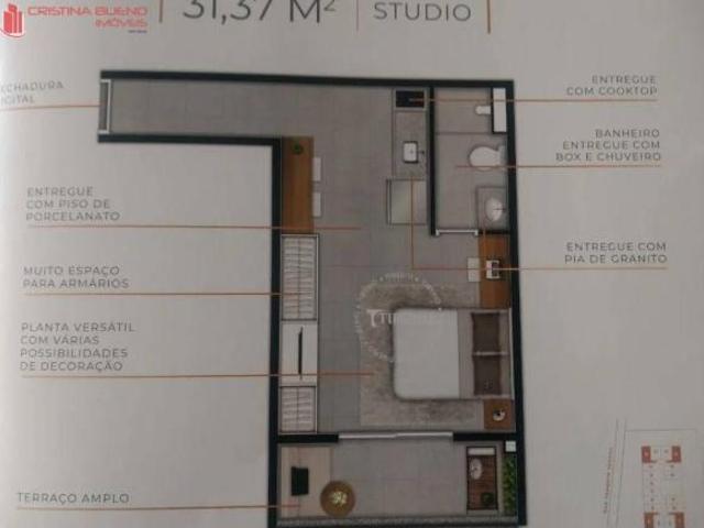 1 DORM, 300 MTS DO METRÔ ANA ROSA, 31 m² Vila Mariana São Paulo/SP AP5367