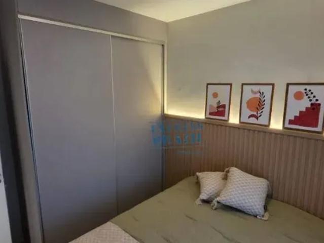 1 dorm, ar condicionado, 1 vaga, totalmente mobiliado Agende sua Visita!