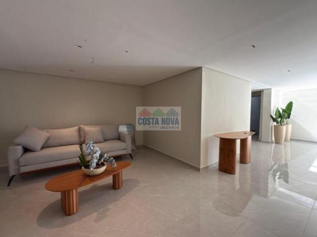 1 Dormitório com Sacada Gourmet e Lazer Completo no Boqueirão Praia Grande