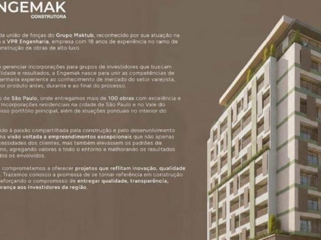 1 dormitório e studios no vila Ema vendido a preço de custo Antecipe se ao lançamento