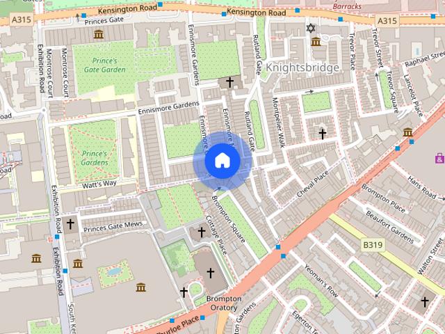 1 Ennismore Street, London SW7 1JB, Knightsbridge, London, SW7