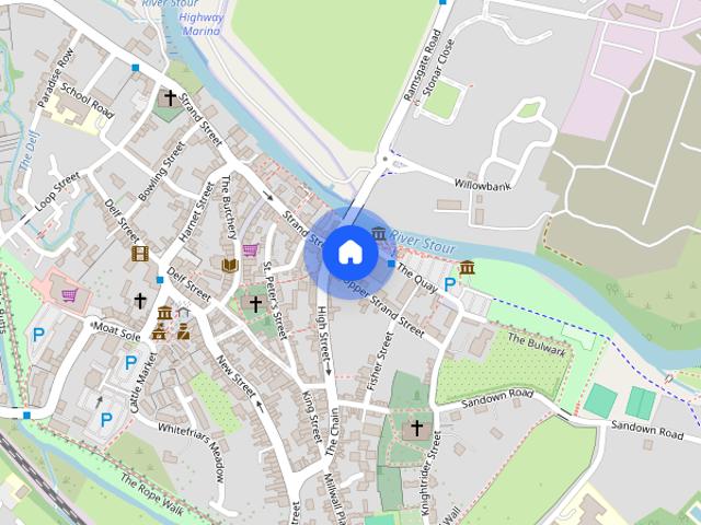 1 Gardners Quay, Upper Strand Street, Sandwich,Kent CT13 9DH