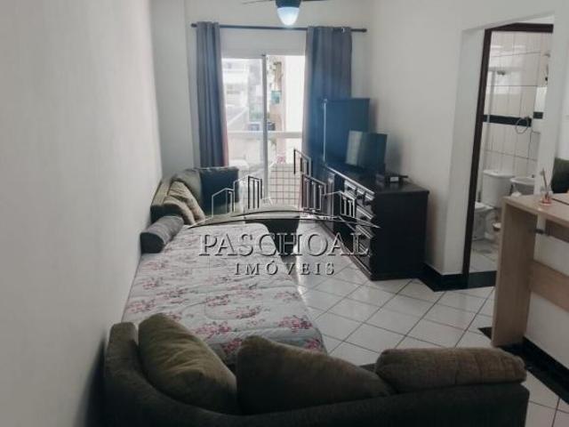 1 QUARTO AMPLO NA VILA GUILHERMINA PRAIA GRANDE COM ELEVADOR