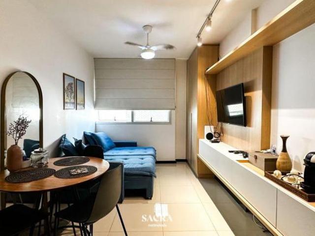 1 Quarto Mobiliado Modern Life Vaga Garagem Lazer Completo Aceita Financiamento