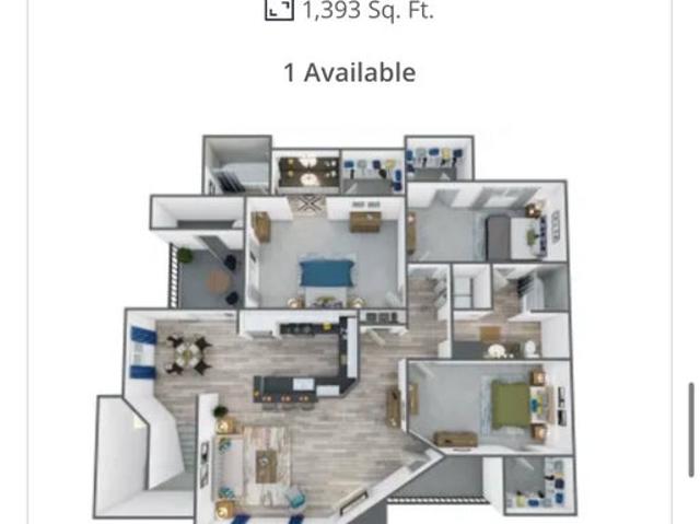 1 room, lease take over