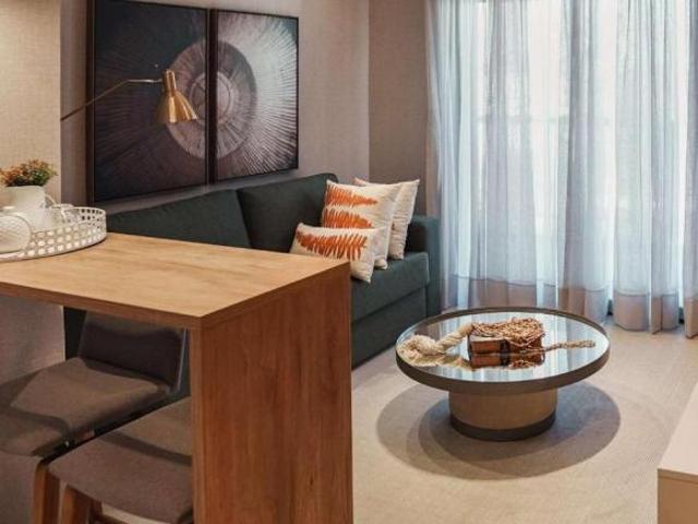 1 suite com varanda e lavabo