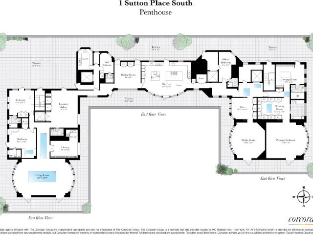 1 Sutton Place South, Unit PH | Compass