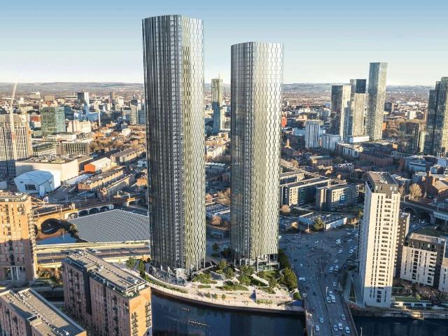 1 Trinity Way, Manchester M3, 2 bed flat to rent, £1,700 pcm | PrimeLocation