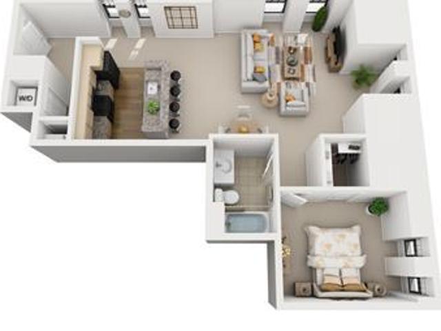 1,000 sq. ft. come and see this one