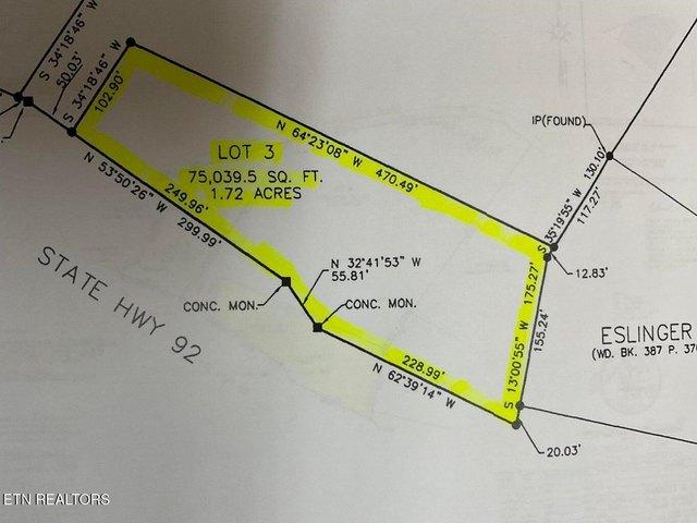 1.72 Ac Highway 92, Dandridge, TN 37725