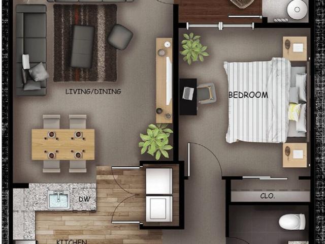$1,800 / 1br 790ft2 1 bed 1 bath 790 sq ft sub