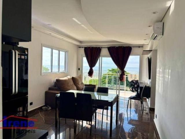 1Apartamento com 02 quartos com vista para o MAR em Itanhaém