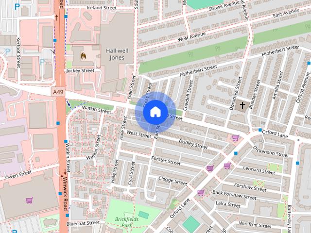 1st floor flat, 101A Longford Street, Orford, Warrington
