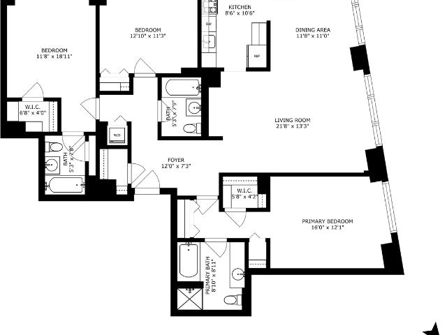 200 Riverside Boulevard, Unit 8K | Compass