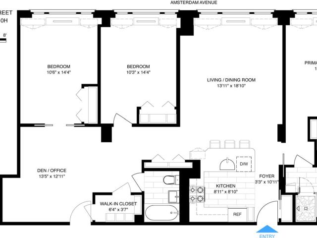200 West 79th Street, Unit 10GH