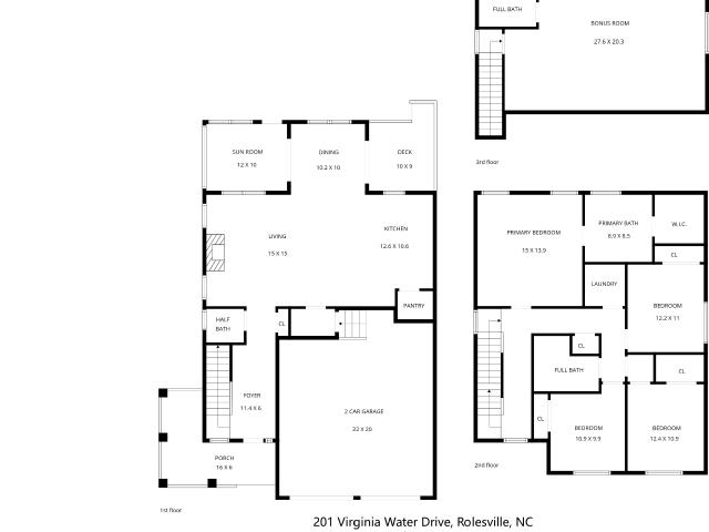 201 Virginia Water Dr, Rolesville, NC 27571 | MLS #10156 | Compass