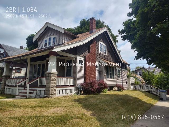 2052 N. 45th Street, Milwaukee 2 Bedroom Lower Duplex