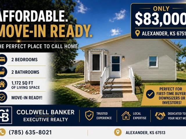 205 Walker St, Alexander, KS 67513
