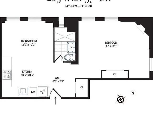 205 West 57th Street, Unit 11DB