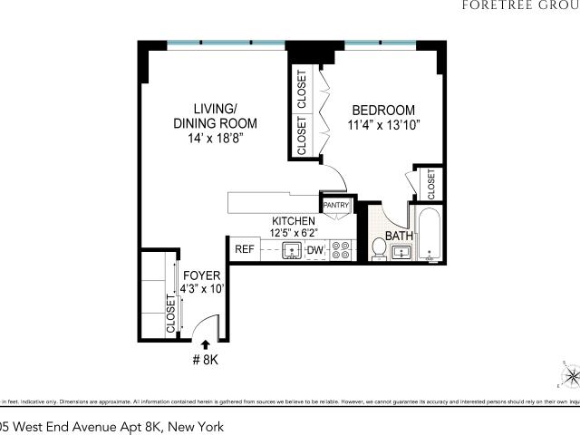 205 West End Avenue, Unit 8K | Compass