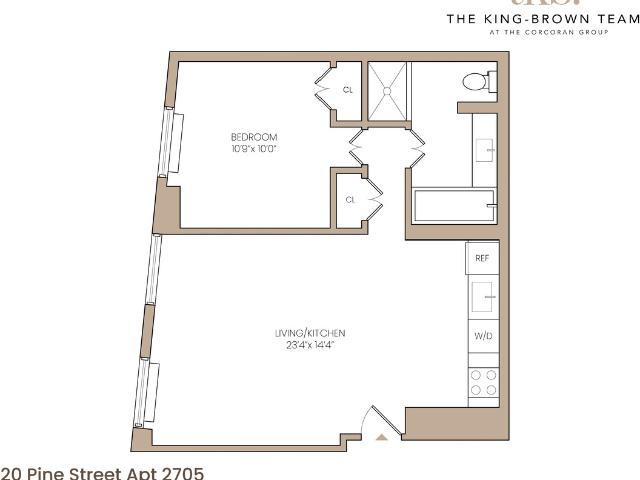 20 Pine Street, Unit 2705 | Compass