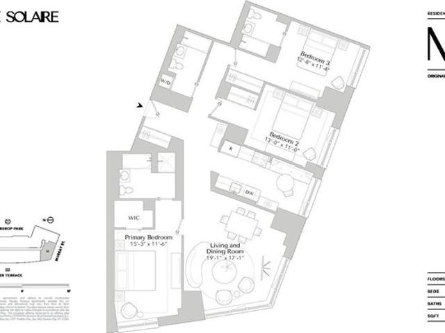 20 River Ter Apt 17M, New York, NY 10282