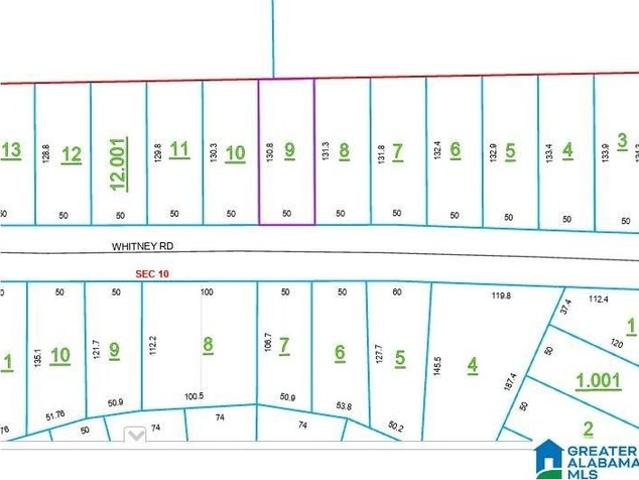 213 Whitney Rd Lot 625B, Ashville, AL 35953